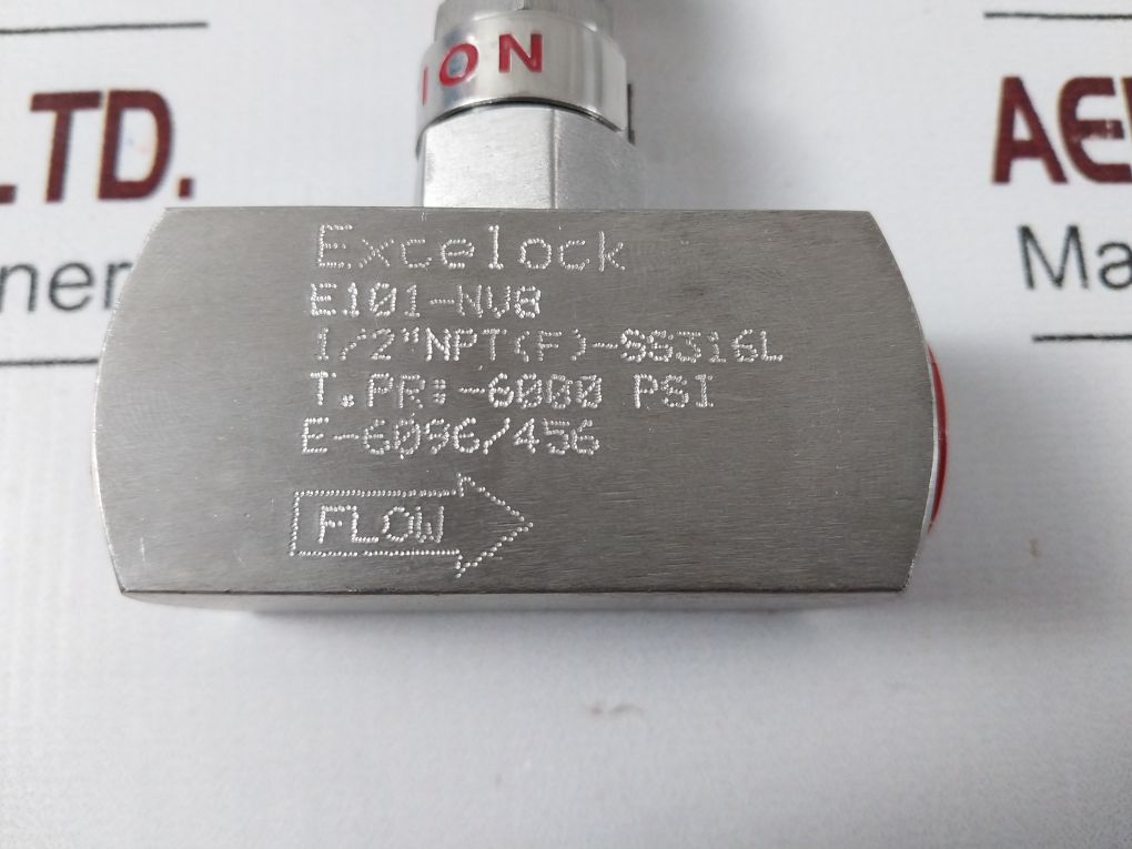 Excelock E101-nv8 Needle Valve – Aeliya Marine Tech