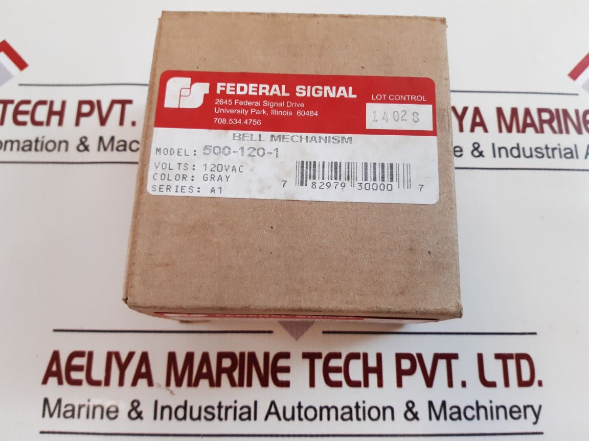 Federal Signal 500-120-1 Bell Mechanism – Aeliya Marine Tech