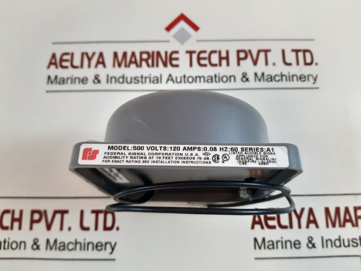 Federal Signal 500-120-1 Bell Mechanism – Aeliya Marine Tech