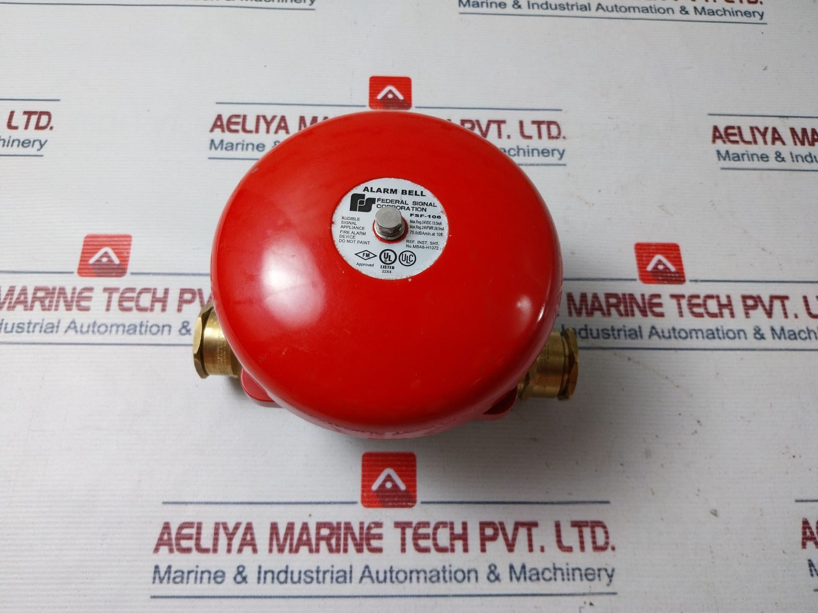 Federal Signal Fsf-106 Alarm Bell – Aeliya Marine Tech