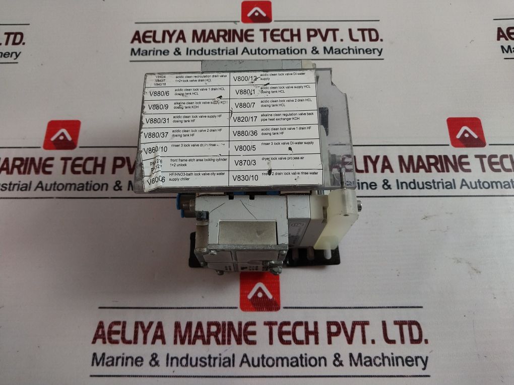 Festo Cpv10-vi Valve Terminal 18200 Ip65 – Aeliya Marine Tech