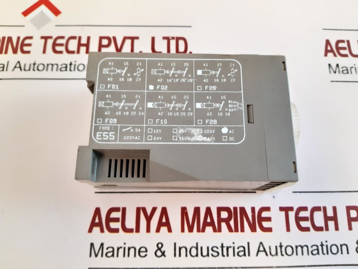 Fiber E55-f02 Timer Relay – Aeliya Marine Tech