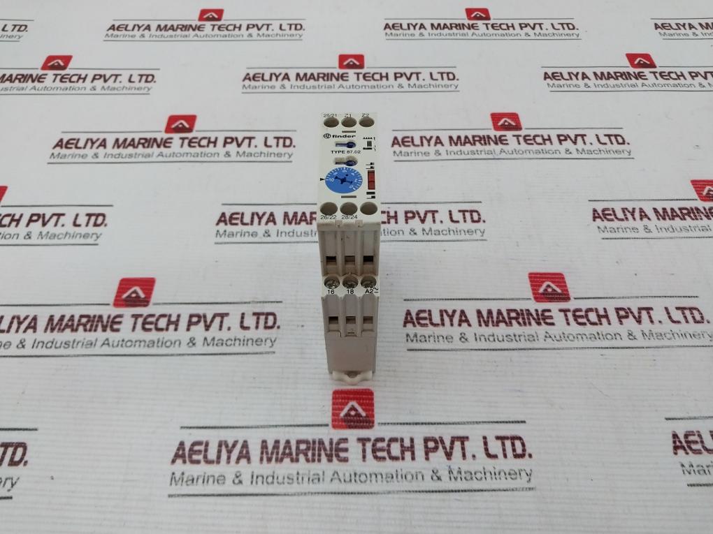 Finder 87.02 Time Delay Relay 24…240 Vac 3A – Aeliya Marine Tech