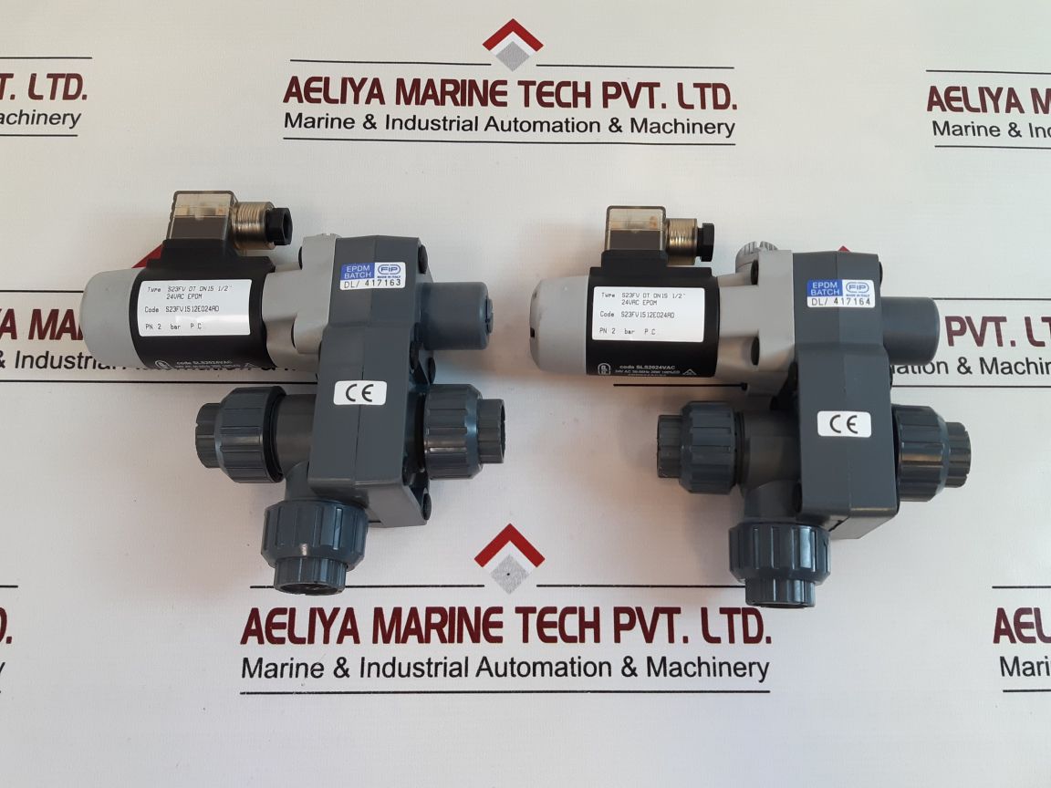 Fip S23Fv Dt Dn15 1/2” 24Vac Epdm Two Way And Three Way Solenoid Valve ...