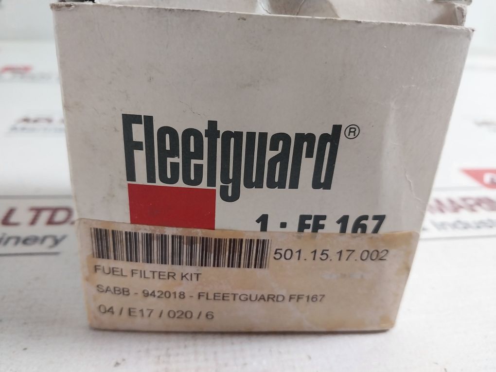 Fleetguard Ff167 Fuel Filter Kit – Aeliya Marine Tech®