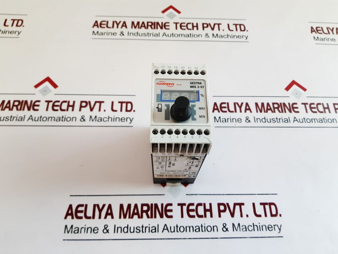 Flowserve Nrs 2-51 Level Switch Gestra – Aeliya Marine Tech