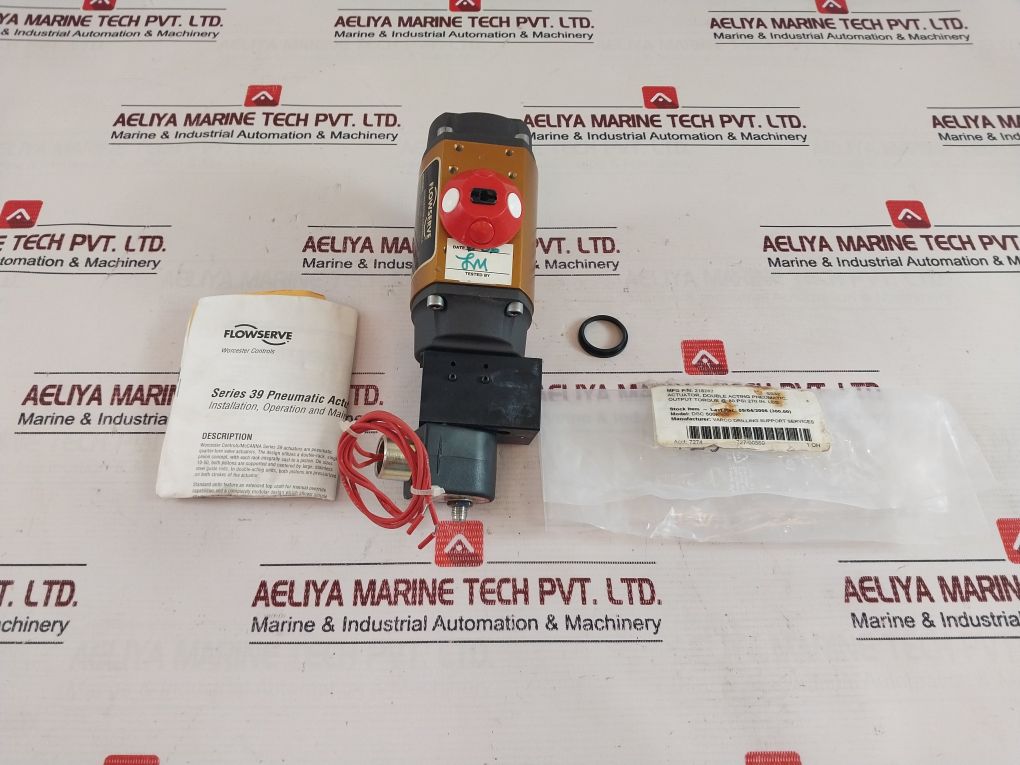 Flowserve Worcester Controls Series 39 Pneumatic Actuator 125 Max Psi ...