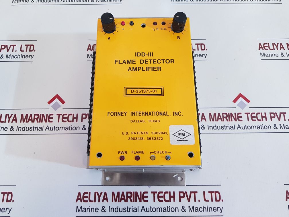 Forney D-351373-01 Flame Detector Amplifier +50 Vdc – Aeliya Marine Tech