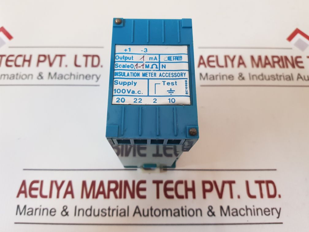 Frer Insulation Meter Accessory 100 Vac – Aeliya Marine Tech