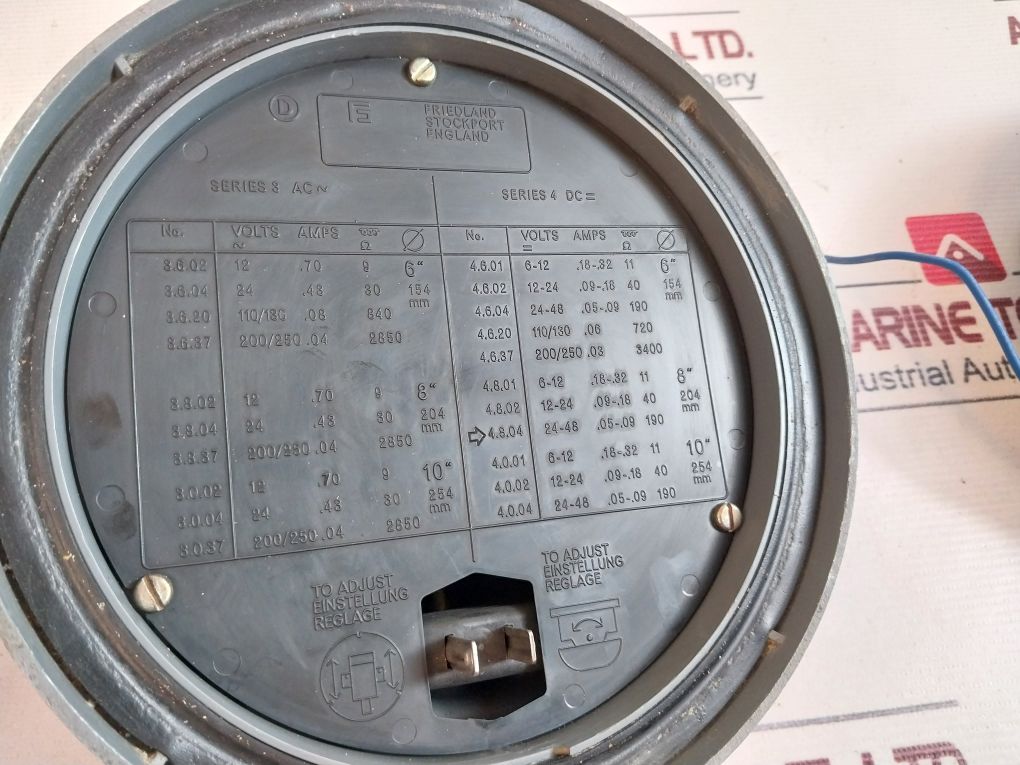 Friedland Fire Alarm Bell – Aeliya Marine Tech