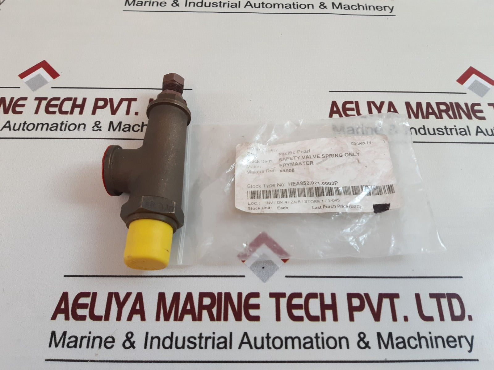 Frymaster 68008 Safety Valve – Aeliya Marine Tech