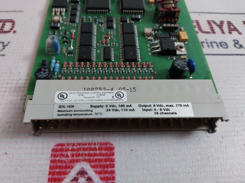 Fsc Sdil-1608 16 Channels Digital Input Module – Aeliya Marine Tech