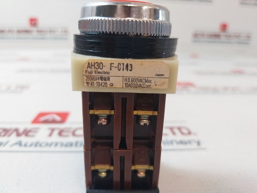Fuji Electric Ah30-f-0143 Push Button Switch 250V 6A – Aeliya Marine Tech®