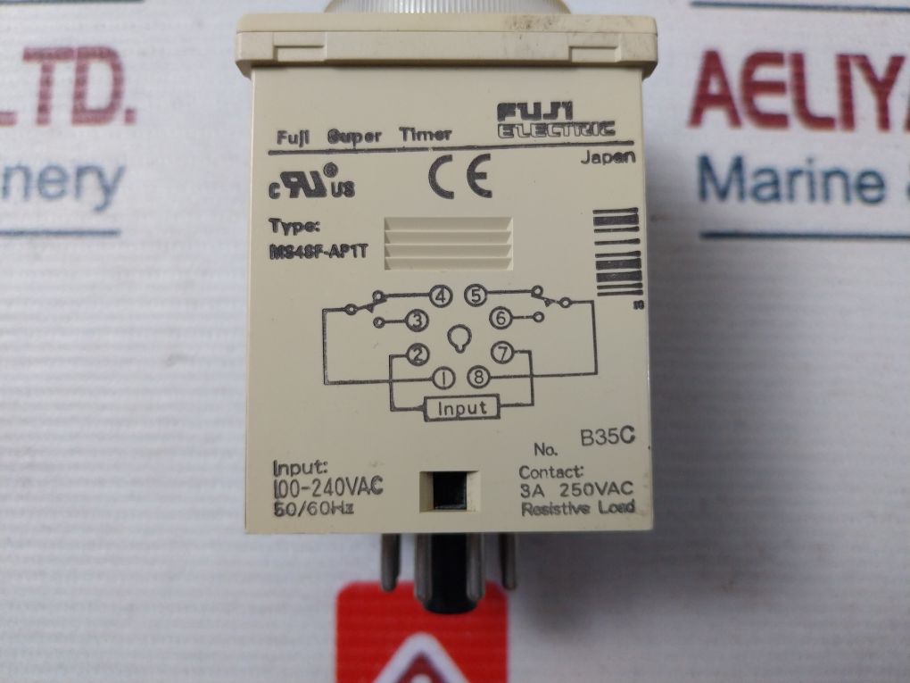 Fuji Electric Ms4Sf-ap1T Super Timer 0-6 Sec – Aeliya Marine Tech