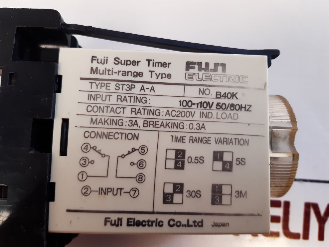 Fuji Electric St3P A-a Super Timer – Aeliya Marine Tech