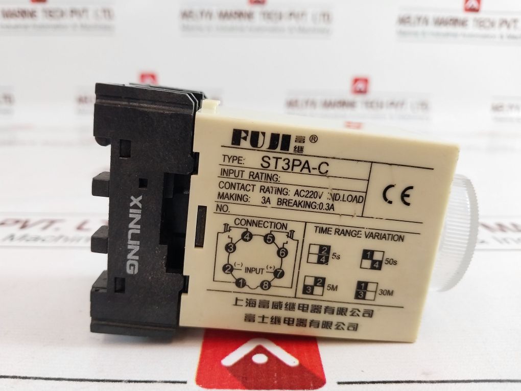 Fuji St3Pa-c Timer Relay – Aeliya Marine Tech