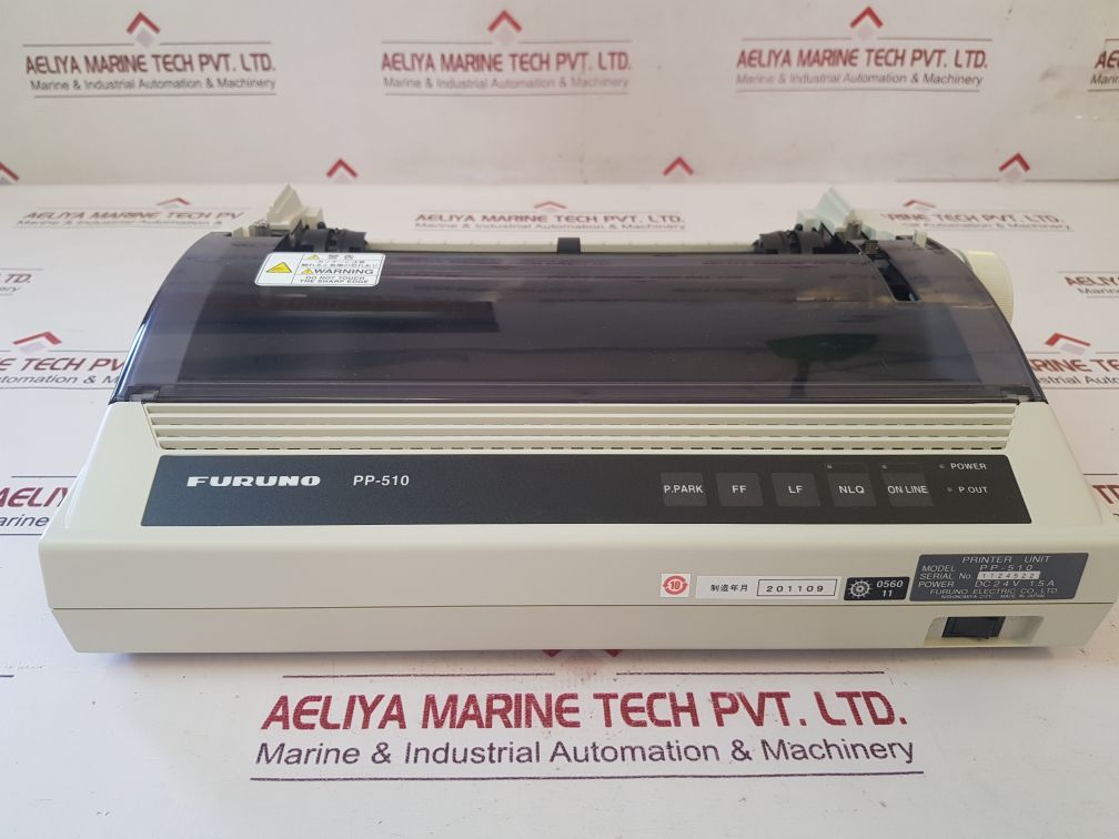 Furuno Electric Pp-510 Gmdss Compliant Dot Matrix Printer Dc 24V 1.5A ...