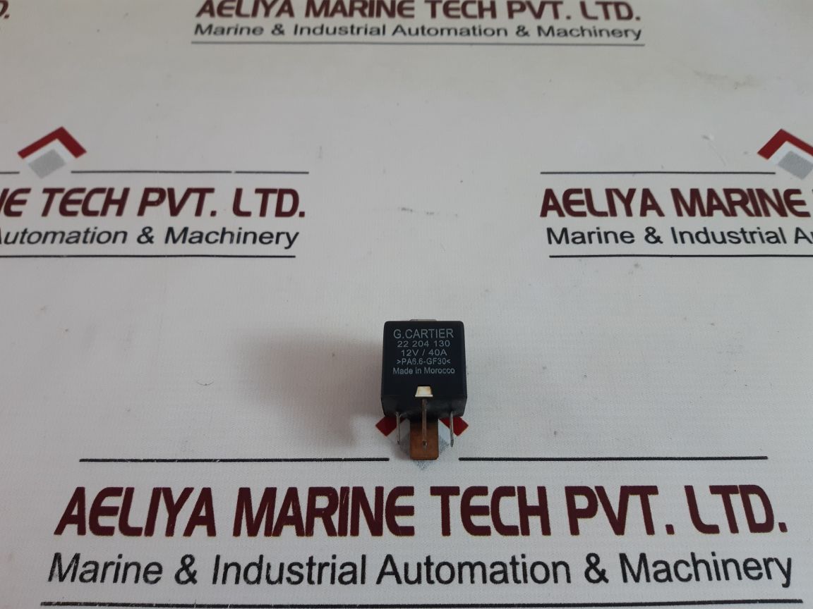 G.Cartier 22 204 130 Start Relay Pa6.6-gf30 – Aeliya Marine Tech