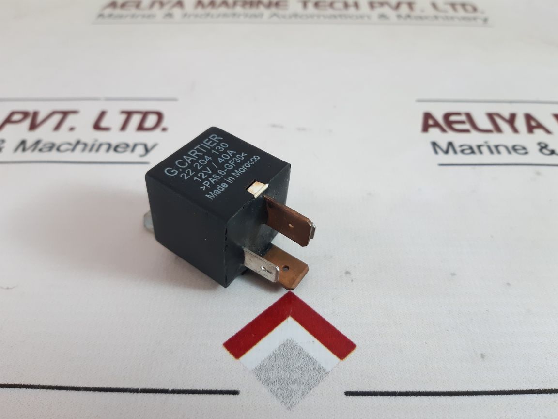 G.Cartier 22 204 130 Start Relay Pa6.6-gf30 – Aeliya Marine Tech