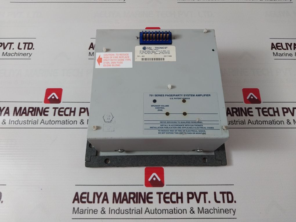 Gai-tronics 751-001 Page/Party System Amplifier – Aeliya Marine Tech