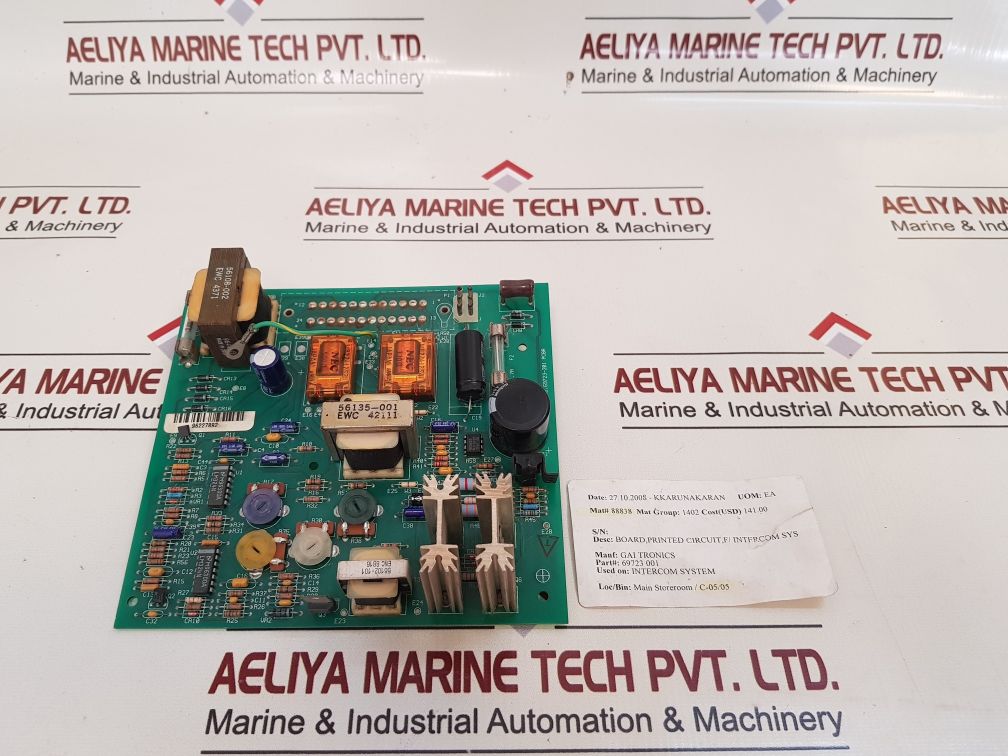 Gai Tronics 69723 001 Printed Circuit Board – Aeliya Marine Tech