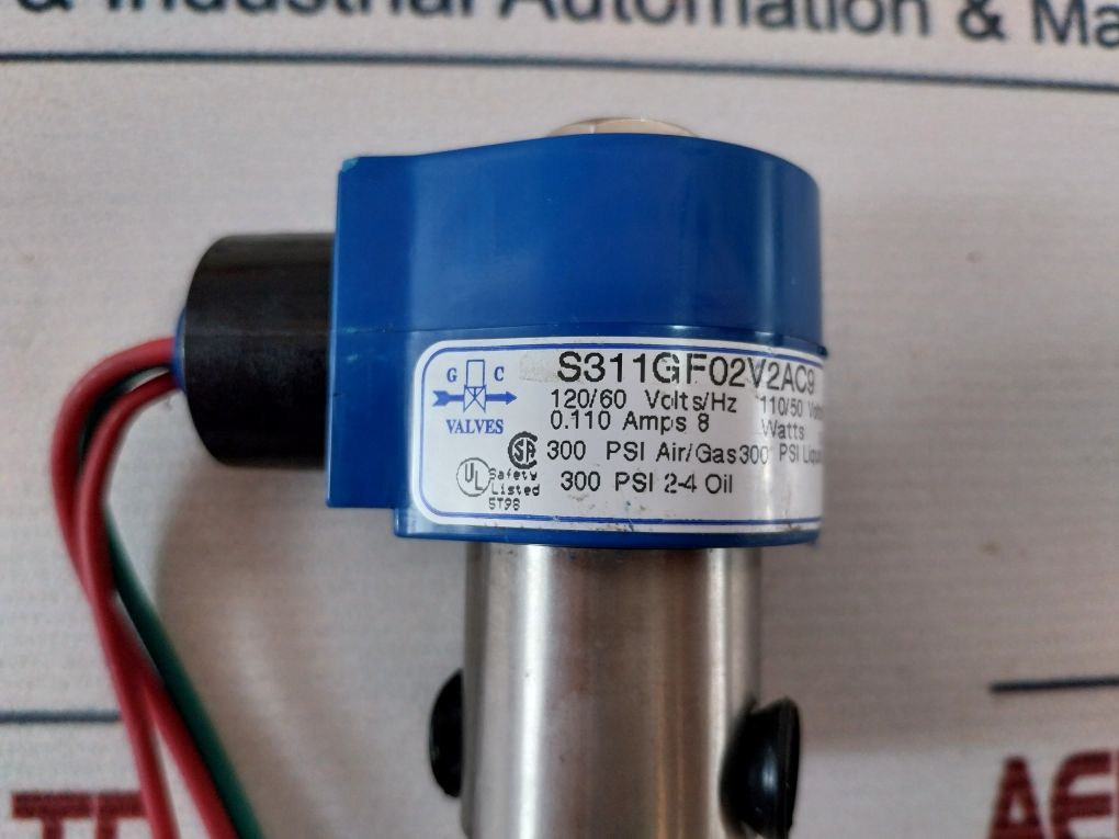 Gc Valves S311Gf02V2Ac9 2-way Solenoid Valve – Aeliya Marine Tech
