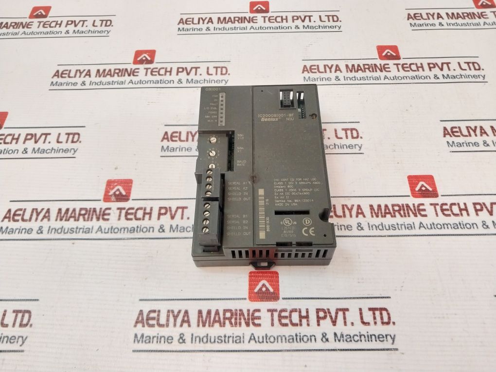 Ge Fanuc Ic200Gbi001-bf Versamax Genius Network Interface Unit Gbi001 ...