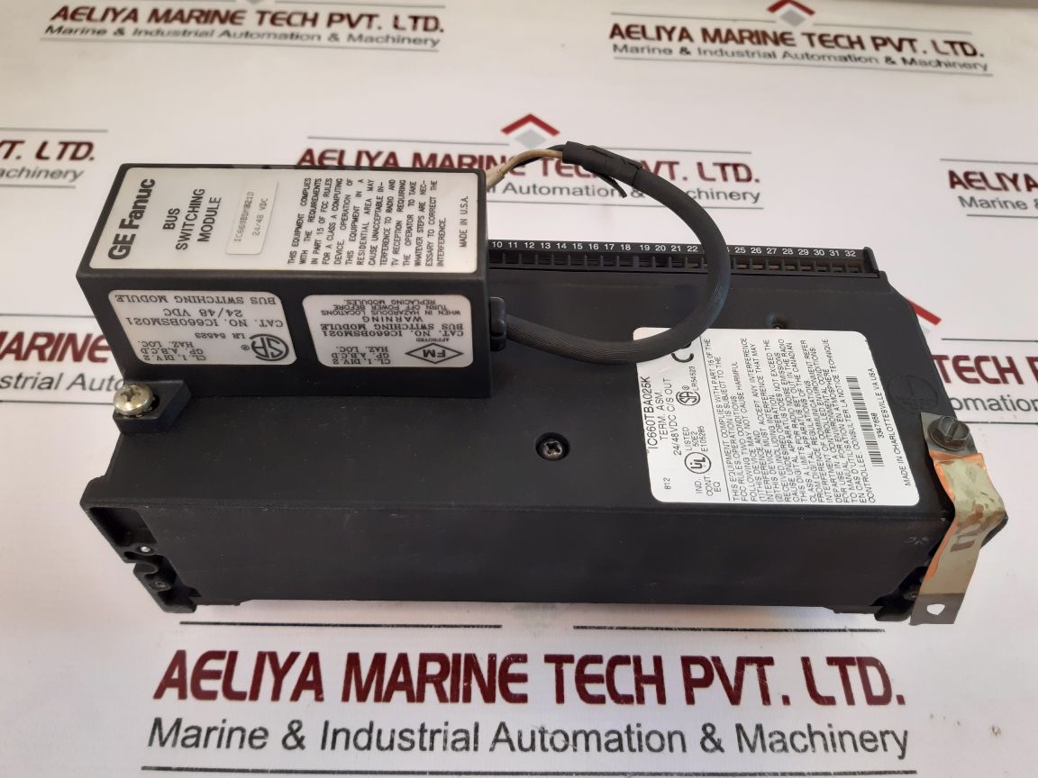 Ge Fanuc Ic660Bba025 Electric Module Ic660Eba025M – Aeliya Marine Tech®