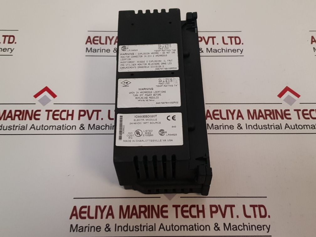 Ge Fanuc Ic660Ebd020T Electronic Assembly Module – Aeliya Marine Tech