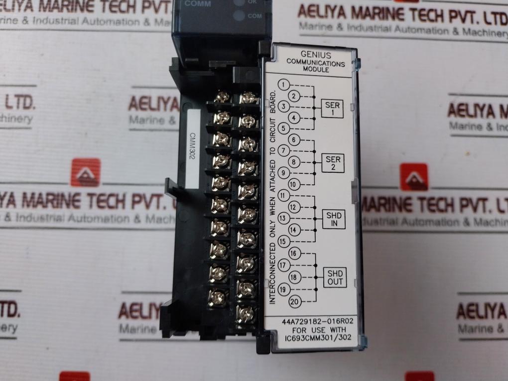 Ge Fanuc Ic693Cmm302Q Enhanced Genuis Communications Ethernet Interface ...