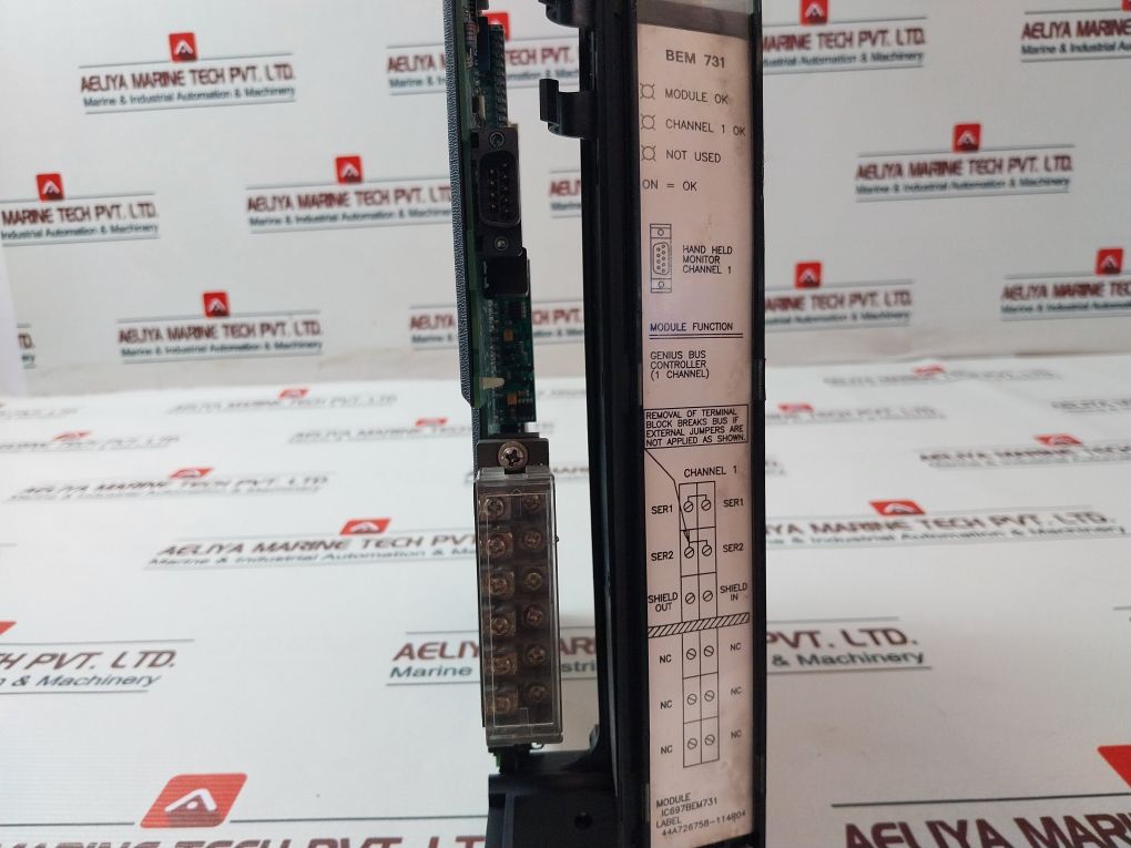 Ge Fanuc Ic697Bem731 Genius Bus Controller Module 94V-0 – Aeliya Marine ...