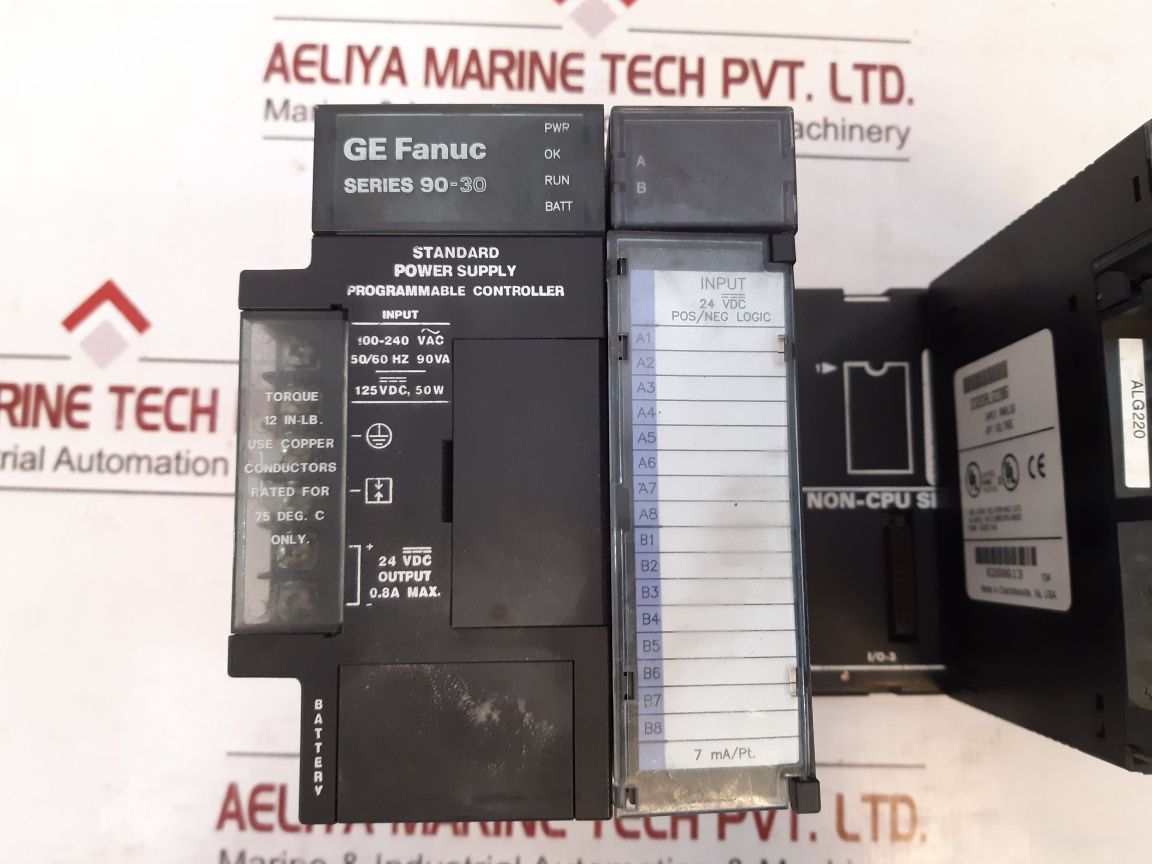 Ge Fanuc Series 90-30 Programmable Controller – Aeliya Marine Tech