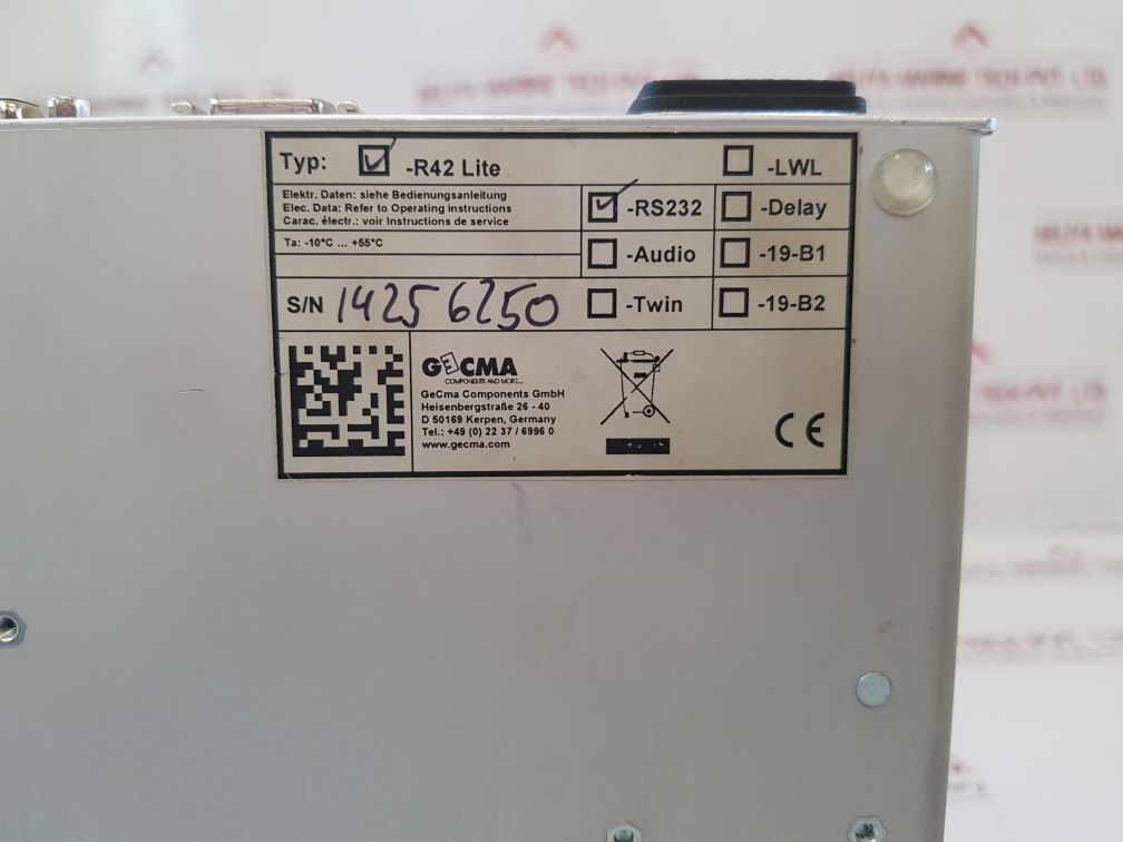 Gecma Components R42 Lite Unit – Aeliya Marine Tech