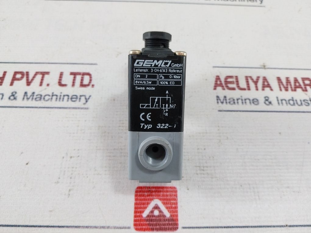 Gemu 322-1 Single Solenoid Valve – Aeliya Marine Tech