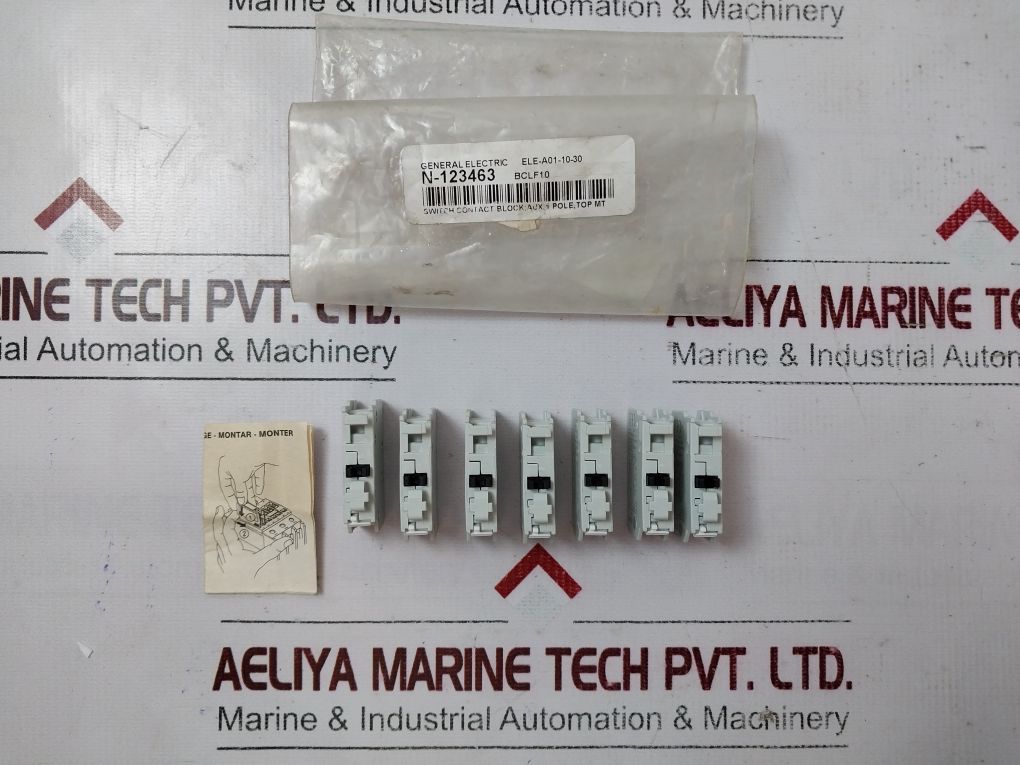 General Electric Bclf10 Switch Contact Block – Aeliya Marine Tech