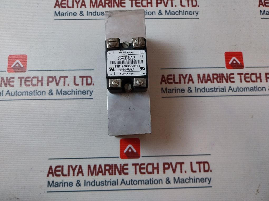 Gentron Ssr1200D55-0161 Solid State Relay 480Vac – Aeliya Marine Tech