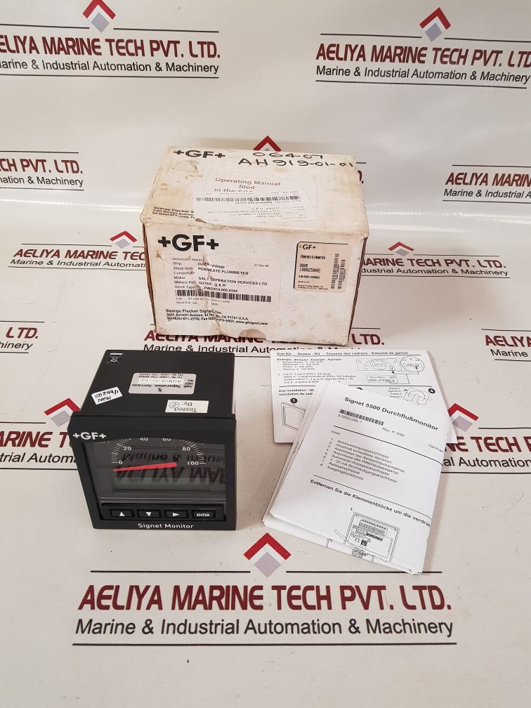 George Fischer Signet 3-5500 Flow Meter – Aeliya Marine Tech