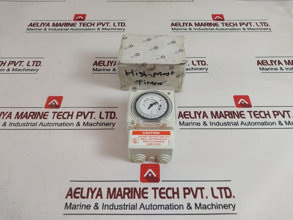 Gic Fm/1 Quartz Analog Time Switch 240 Vac, 50/60 Hz – Aeliya Marine Tech