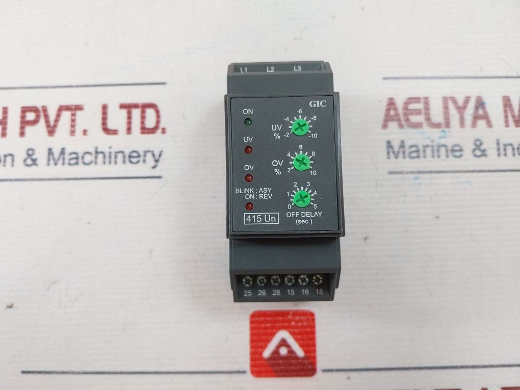 Gic Mg53Bt Voltage Monitoring Relay – Aeliya Marine Tech®