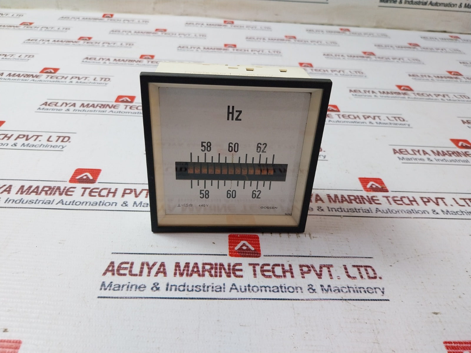 Gossen 440V 58-62 Analog Frequency Meter – Aeliya Marine Tech®