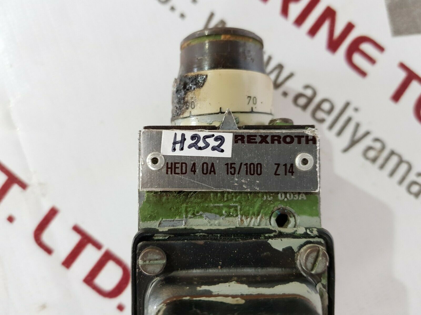 Rexroth hed 4 0a 15/100 z14 pressure switch – Aeliya Marine Tech