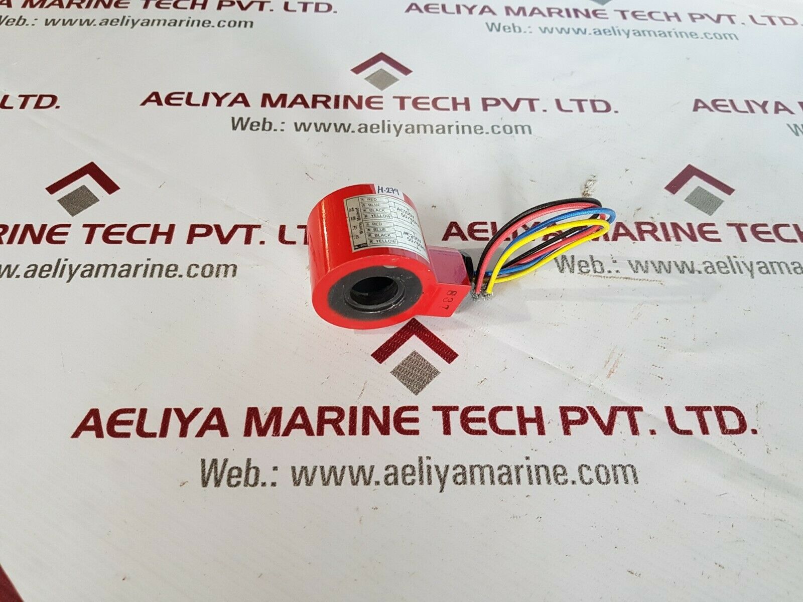 Heishin pump hsn-5f solenoid coil for valve – Aeliya Marine Tech