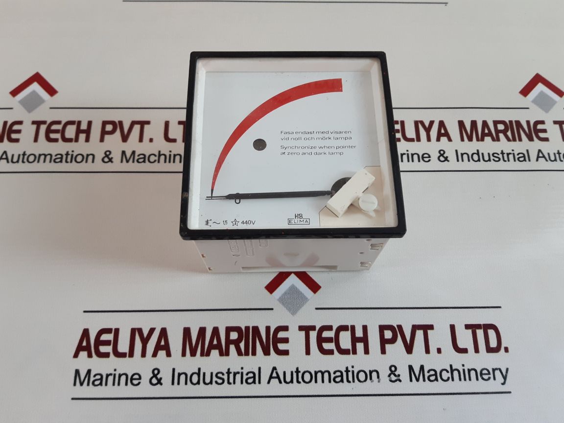 H&B Elima 0491 737.1 Analog Meter – Aeliya Marine Tech