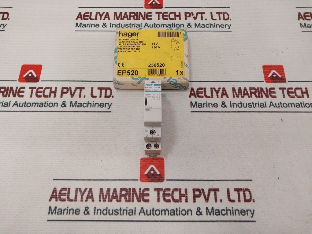Hager Ep 520 Latching Relay – Aeliya Marine Tech