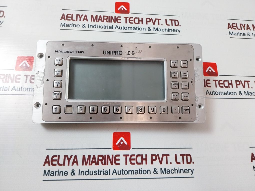 Halliburton Unipro Ii 03857-07-080 Control Panel – Aeliya Marine Tech