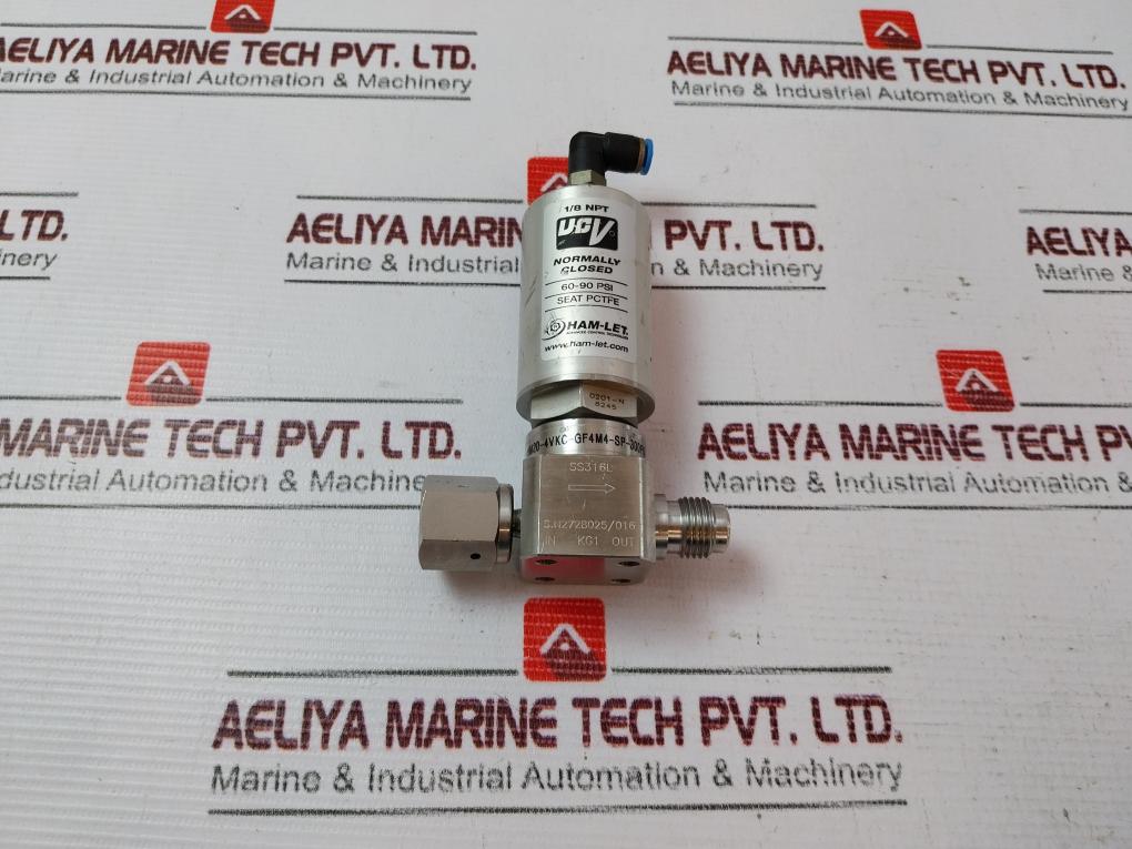 Ham-let Hm20-4Vkc-gf4M4-sp-300Psi Pneumatic Diaphragm Valve – Aeliya ...