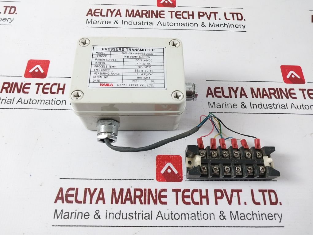 Hanla 8000-san-40-fssvexg Pressure Transmitter – Aeliya Marine Tech