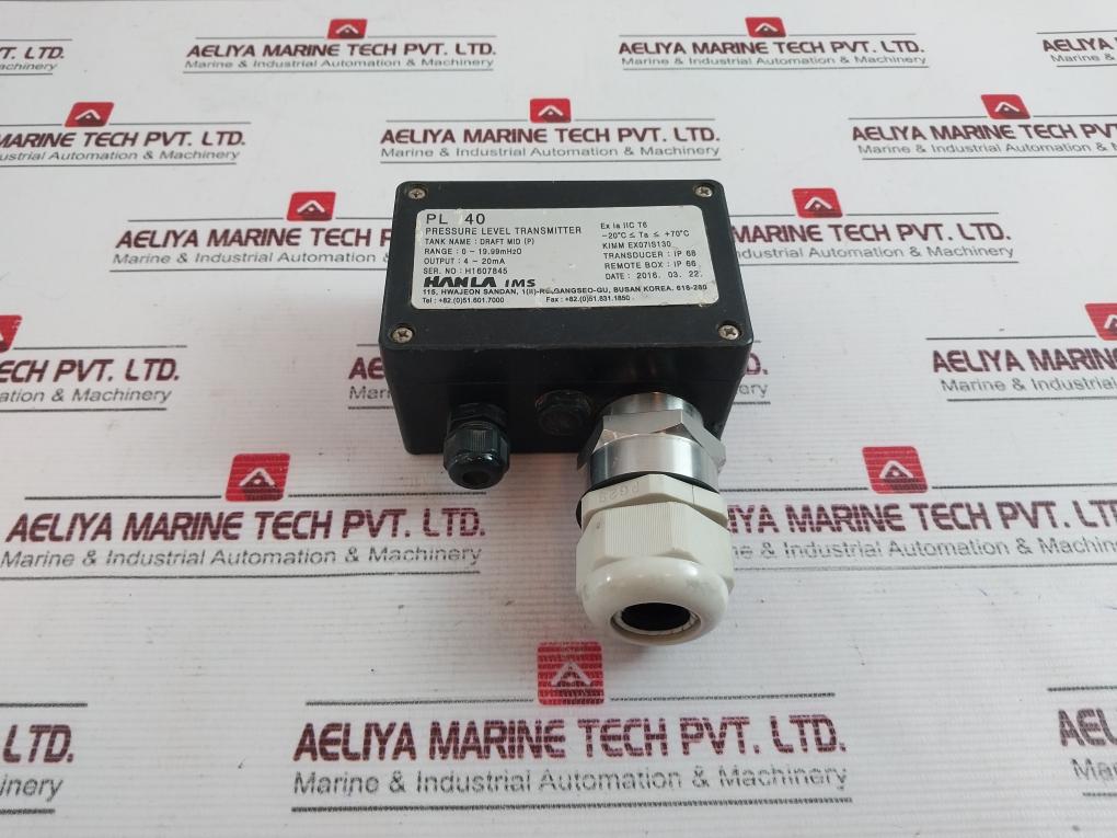 Hanla Ims Pl 40 Pressure Level Transmitter 0 ~ 19.99 Mh2O – Aeliya ...