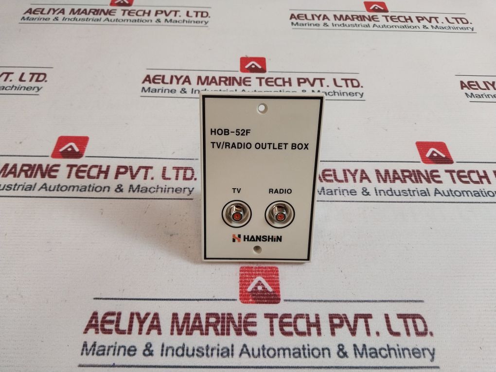 Hanshin Hob-52F Tv/Radio Outlet Box – Aeliya Marine Tech
