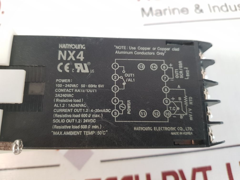 Hanyoung Electronic Nx4 Temperature Controller – Aeliya Marine Tech